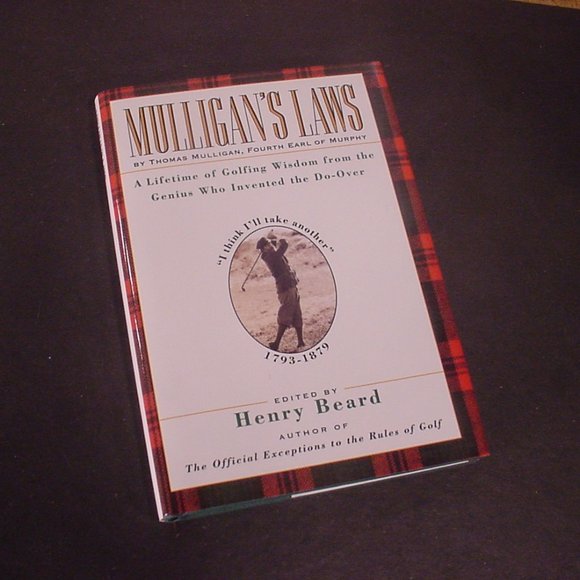 Doubleday | Other | Book Mulligans Laws By Henry Beard | Poshmark
